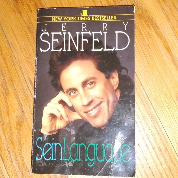 Accents | Seinlanguage Jerry Seinfeld Iconic Comedian Book New York ...